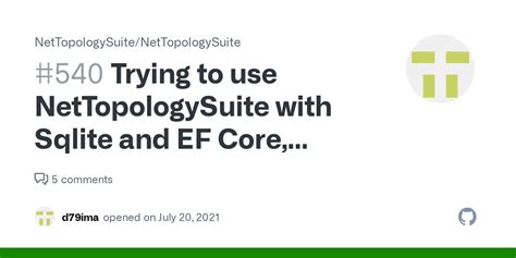 Trying To Use NetTopologySuite With Sqlite And EF Core Violation Of Geometry Constraint Geom