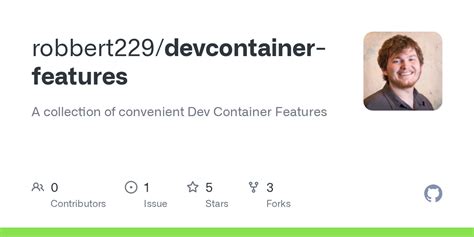 Github Robbert229devcontainer Features A Collection Of Convenient