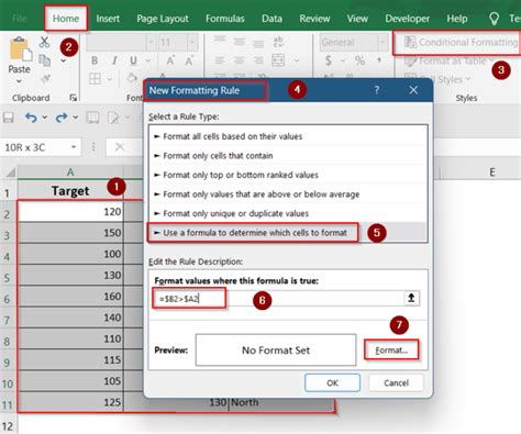 Highlight A Cell In Excel If Value Is Greater Than Another Cell Excel