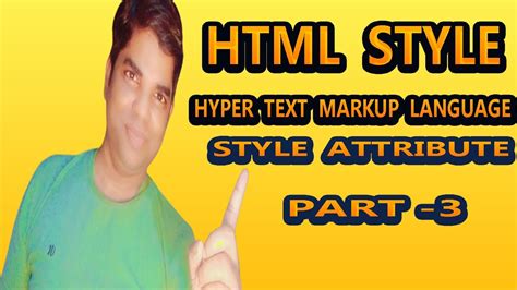 Style Tag In Html Part 3 Html Tutorial For Beginners Style Tag In