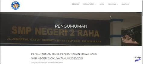 Source Code Aplikasi Sistem Pendaftaran Siswa Baru Sederhana Berbasis Web PHP ID Blog