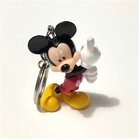 Mickey Mouse Keychain Walt Disney Collectibles 3d Keychain Mickey Mouse