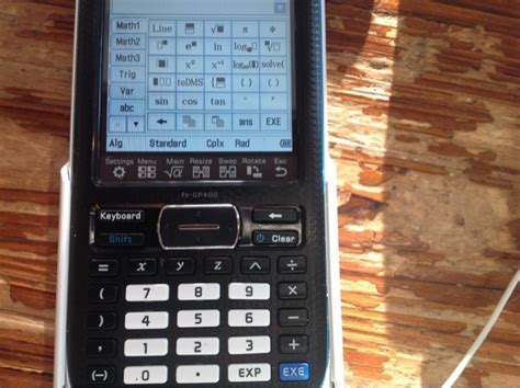 Eddies Math And Calculator Blog A Quick Look At The Casio Classpad Fx