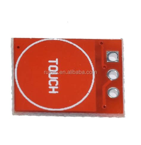 Ttp Touch Button Module Self Locking Inching Capacitive One Single Channel Key Switch Sensor