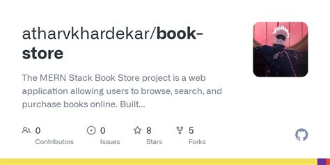 Book Store Readme Md At Master · Atharvkhardekar Book Store · Github