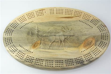 Moose Cribbage Board Elevation Creations