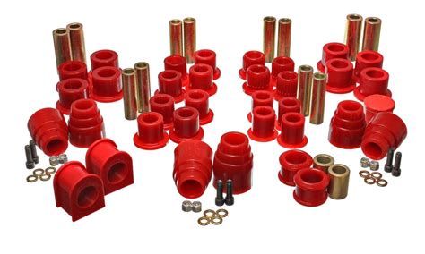 Energy Suspension Front Hyper Flex System Red Includesfront Rear