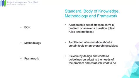Project Management Methodologies And Frameworks Pptx
