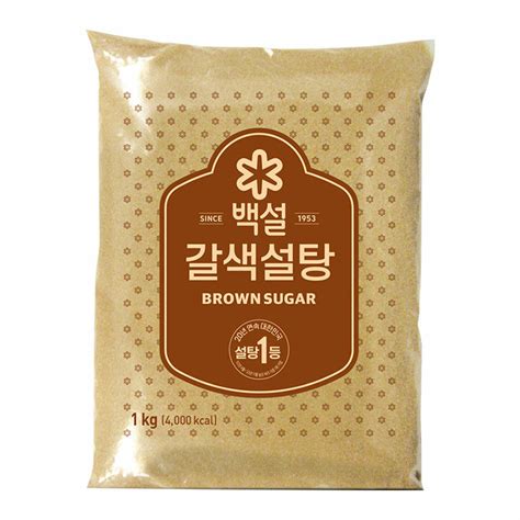 Cj갈색설탕1kg 배민 장보기∙쇼핑
