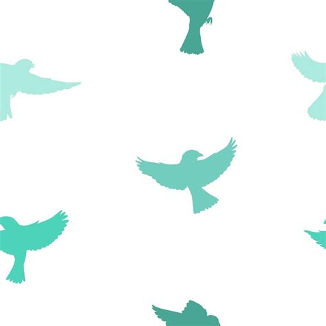 Premium Vector Birds Pattern