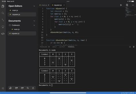 Coding Javascript On Ipad ️ Finally Switched From Air 2 To Air 5 R