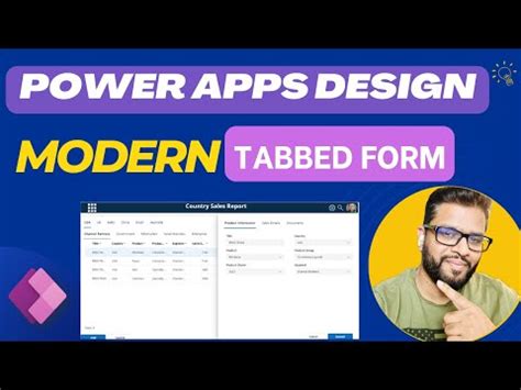 How To Build Modern Tabbed Form In Power Apps Powerapps Sharepoint Design Tablist Deepak