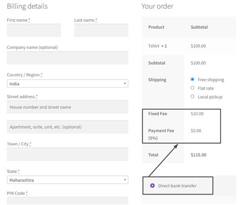 How To Add Checkout Fees Based On Payment Gateway And User Roles In