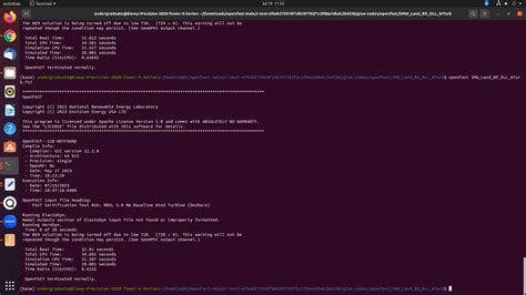 Problem With Nodal Outputs For Aerodyn In FAST Computer Aided Engineering Software Tools