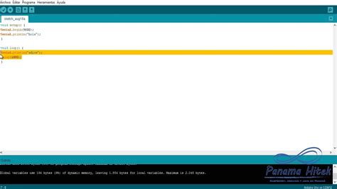 El Setup Y El Loop En Arduino Youtube