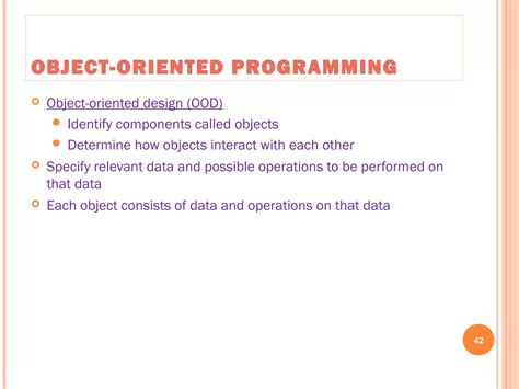 Ch01an Overview Of Computers And Programming Languages Ppt