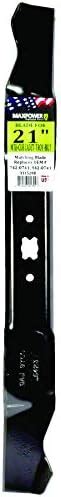 Maxpower 331528B Mulching Blade for 21 Inch Cut MTD/Cub Cadet/Troy-Bilt Replaces 742-04100, 742 ...