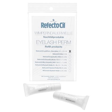 Refectocil Perm Neutraliser And Perm Solution Salon First Beauty