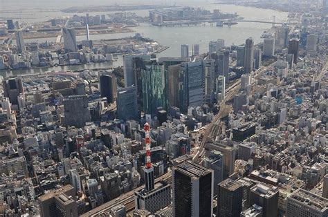 汐留（港区） 空撮 Tokyo Beautiful Drawings New York Skyline