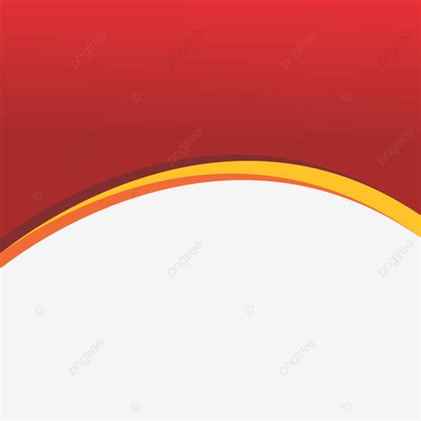 Red Round Curve Vector Shape Shape Curve Round PNG And Vector With Transparent Background For