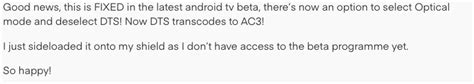 nvidia shield plex dts audio transcoding sonos community