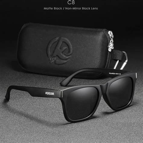 Óculos De Sol Polarizado Kdeam New Square