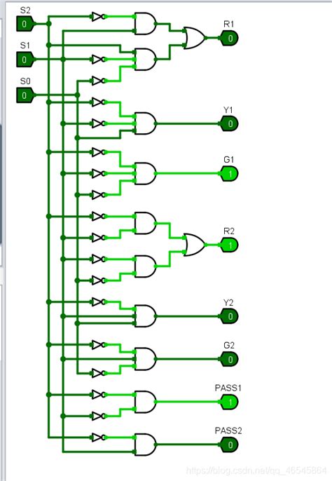 数字逻辑educoder实训项目 Logisim实现 交通灯系统设计8位无符号比较器设计logisim Csdn博客