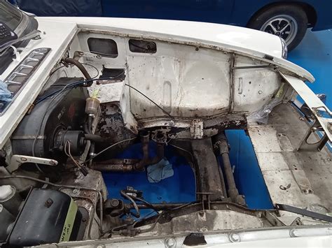 Mg B Engine Bay Preparation Bridge Classic Cars