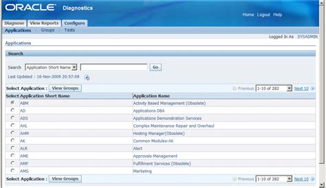 Oracle Diagnostics Framework Users Guide