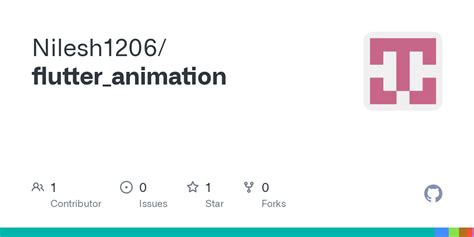 GitHub Nilesh Flutter Animation