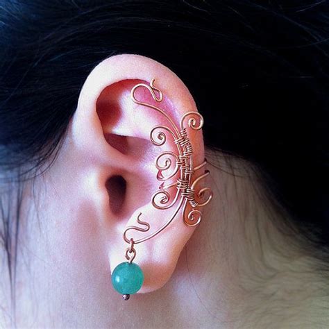 Golden Liana Ear Cuff Copper Cuff Ear Cuff Ear Copper Cuff