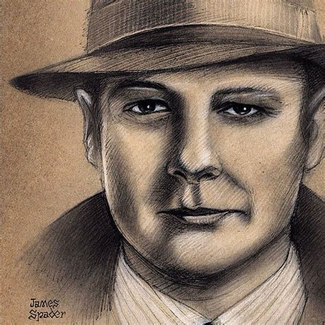 James Spader James Spader Portrait Tattoo The Blacklist