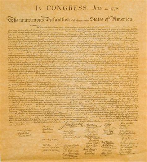 The Declaration Of Independence Signed 246 Years Ago And Which We