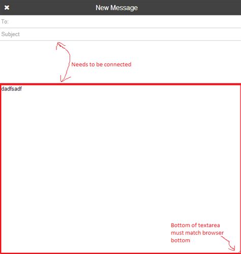 Browser Css Positioning Textarea With Position Relative And