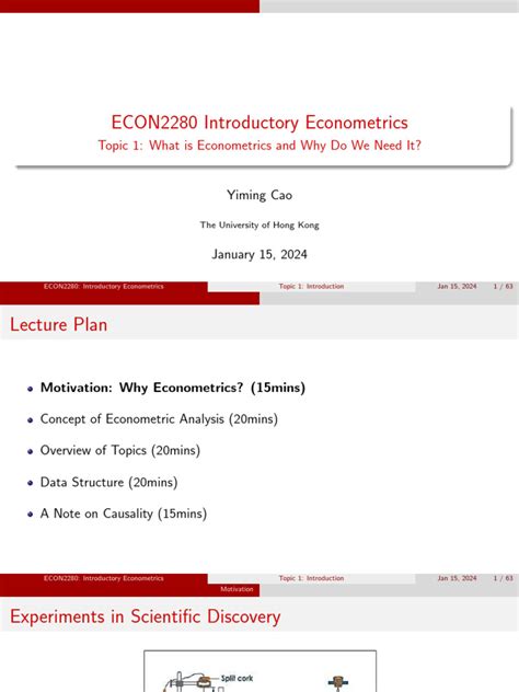 topic1 introduction handouts pdf econometrics statistics
