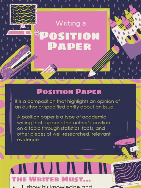 Eapp Q4 W2 Writing A Position Paper Part 2 Pdf