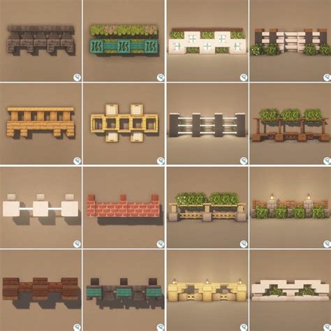 44 Ideas De Muros Bien Pros En Minecraft Minecraft Casas Minecraft