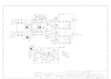 Behringer Ultra Di20 Direct Box Schematic Pdf
