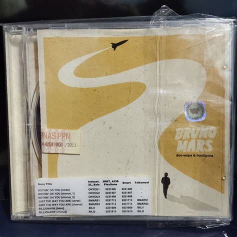Jual Cd Bruno Mars Doo Wops And Hooligans Original Shopee Indonesia