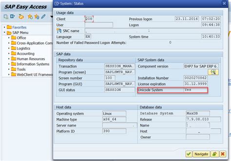 Determine Sap System Unicode Or Non Unicode