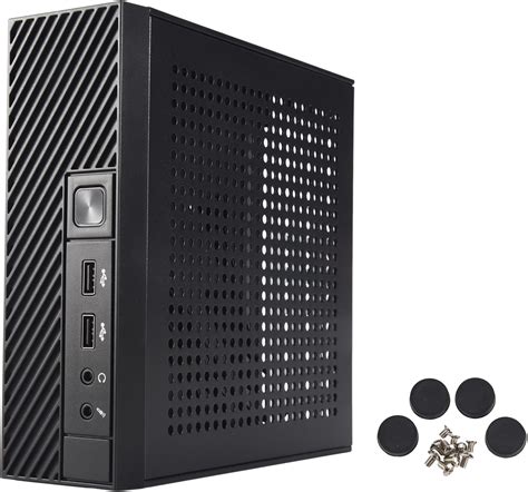 Giilayky Itx Per Computer M06 Mini Da Scrivania Caso Htpc Caso Di Controllo Industriale Amazon