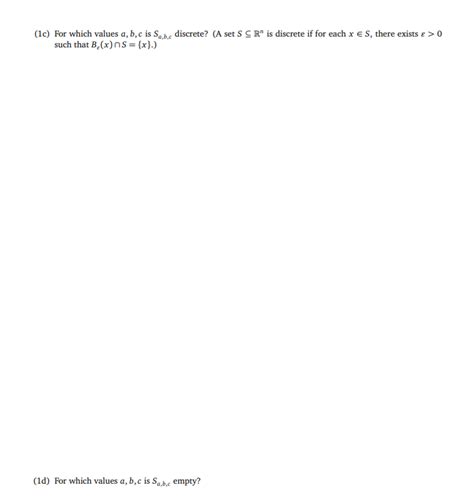 Solved Let A B C Rand Let Sa B C X Y Z A X Chegg Com