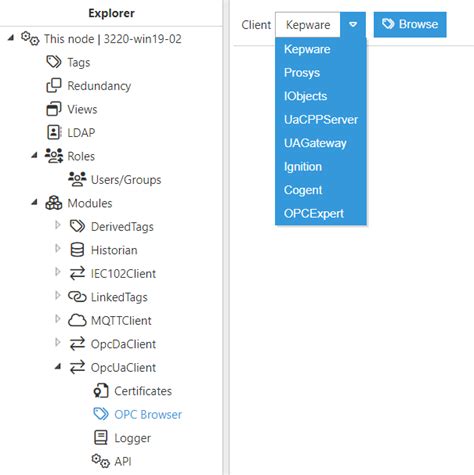 Opc Ua Client Configuration N Uron Kb V