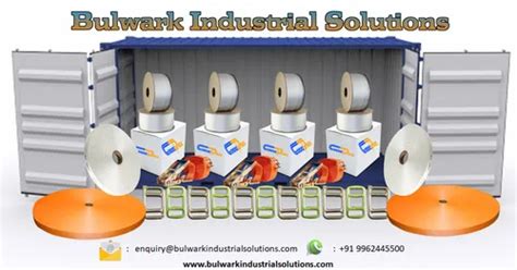 Red Pan India Export Container Lashing Size Capacity 50mm Polyester Woven Strap In Chennai