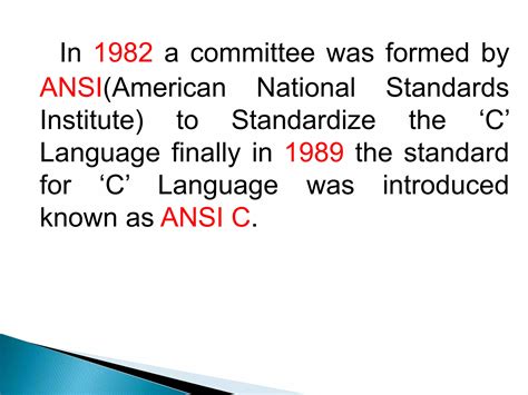 History Of C Pptx Programming Languages Computing