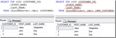 Jaliyas Blog Synchronize Tables With Different Table Names Microsoft Sync Framework
