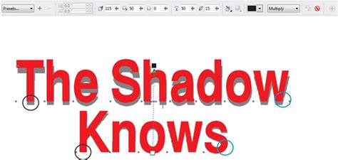 Unable To Easily Edit Drop Shadow Corel PHOTO PAINT X CorelDRAW Graphics Suite X