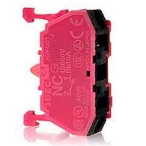 IDEC HW U Contact Block NC Purple Red Red IP For HW Series Pushbutton