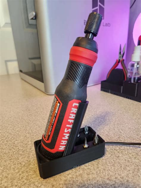 Craftsman 4 Volt Max Screwdriver Gridfinity By Carlbelcher Makerworld