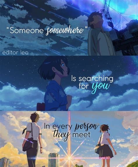 Kimi No Na Wa Your Name Quotes Anime Love Quotes Your Name Quotes